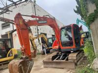 China Doosan DX75-9C Second Hand Mini Excavator 2017 Year Visibility And Safety for sale
