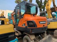 China Used Doosan DX60W Wheel Excavator In Excellent Condition/Used Doosan Mini Wheel Excavator For Sale for sale