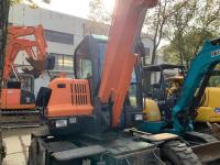 China Used Doosan DX60W Wheel Excavator In Excellent Condition/Used Doosan Mini Wheel Excavator For Sale for sale
