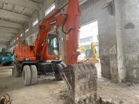 China Smart Control Used Excavator DH150W-7 Doosan Wheel Excavator 2012 Year for sale