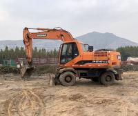 China Original Color Used Doosan DH210W-7 Wheel Excavator In Good Condition/Used Doosan Wheel Excavator For Sale for sale