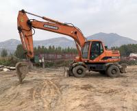 China Original Color Used Doosan DH210W-7 Wheel Excavator In Good Condition/Used Doosan Wheel Excavator For Sale for sale