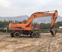 China Original Color Used Doosan DH210W-7 Wheel Excavator In Good Condition/Used Doosan Wheel Excavator For Sale for sale