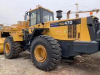 China Repaint Color Used Wheel Loader Komatsu WA470-6 Second Hand Loader for sale