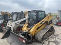 China Powerful 277C Used Caterpillar Skid Steer Fuel Efficiency In Good Condition for sale