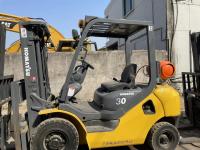 China Used Komatsu 3 Ton Gas Forklift Good Condition Used 3 Ton Forklift for sale