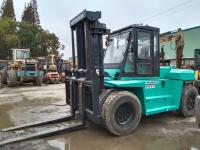 China 12 Tons Mitsubishi F120 Used Diesel Forklift Good Condition Original Japan for sale