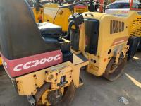 China Used CC300G Dynapac Double Drum Roller Good Condition Stable Operation for sale