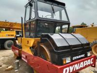 China Dynapac CC421 Used Road Roller Double Drum Road Roller High Productivity Sweden for sale