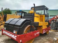 China Dynapac CC421 Used Road Roller Double Drum Road Roller High Productivity Sweden for sale