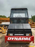 China Dynapac CC421 Used Road Roller Double Drum Road Roller High Productivity Sweden for sale