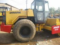 China Used CA25 Dynapac Single Drum Roller Stable Operation With Sheep Foot for sale