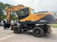 China Used Hyundai R210W-9 Wheel Excavator In Excellent Condition/Used Wheel Excavator For Sale for sale