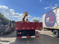 China 8 Tons XCMG SQS200-4 Truck Mounted Used Crane With DongFeng Truck  2019 Year for sale