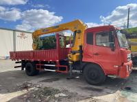 China 8 Tons XCMG SQS200-4 Truck Mounted Used Crane With DongFeng Truck  2019 Year for sale