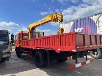 China 8 Tons XCMG SQS200-4 Truck Mounted Used Crane With DongFeng Truck  2019 Year for sale