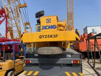 China 2021 Year Used Truck Crane XCMG QY25K5F Safety Operation 25 Ton Mobile Crane for sale