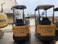 China Used SANY SY16C Mini Excavator Smooth Operation For Working In Garden for sale