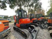 China Repaint Color Used Kubota KX163-5 Mini Crawler Excavator In Excellent Condition/Kubota excavator With EPA Engine And Swing Arm for sale