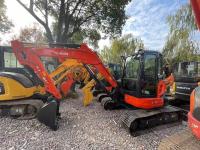 China Repaint Color Used Kubota KX163-5 Mini Crawler Excavator In Excellent Condition/Kubota excavator With EPA Engine And Swing Arm for sale