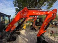 China Repaint Color Used Kubota KX163-5 Mini Crawler Excavator In Excellent Condition/Kubota excavator With EPA Engine And Swing Arm for sale