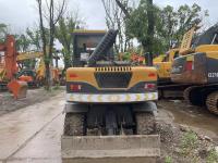 China 2018 Year Used SDLH LG670BM Wheel Excavator With Hydraulic Climp for sale