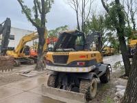 China 2018 Year Used SDLH LG670BM Wheel Excavator With Hydraulic Climp for sale