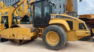 China Original Color Used Caterpillar CS-683E Single Drum Road Roller In Excellent Condition for sale