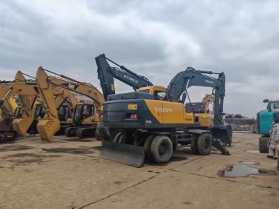 China Used Volvo EW170BLC Wheel Excavator Hot Sale In South American for sale