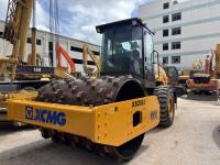 China Used XCMG XS202J Single Drum Road Roller With Sheepfoot With Cheap Price for sale