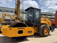 China Used XCMG XS202J Single Drum Road Roller With Sheepfoot With Cheap Price for sale