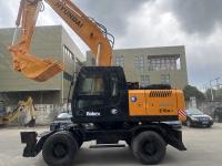 China Original Korean Hyundai R210W-7 Wheel Excavator In Excellent Condition for sale