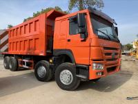 China Used HOWO 375 Dump Truck In Excellent Condition / Used 8*4 Dump Truck for sale