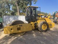 China Original Japan Used Caterpillar CS-683E Single Drum Road Roller In Excellent Condition for sale