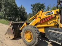 China Original Color JCB 3CX Used Backhoe Loader 4 Wheel Drive for sale