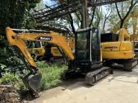 China Used SANY SY35U Mini Excavator Smooth Operation For Working In Garden for sale