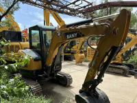 China Used SANY SY35U Mini Excavator Smooth Operation For Working In Garden for sale
