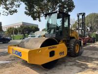 China Used XCMG XS202J Single Drum Road Roller With Smooth Roller for sale