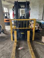 China Original Japan Used 3 Tons Komatsu Forklift With 3 Stages 4.5 Meters Lift Height for sale