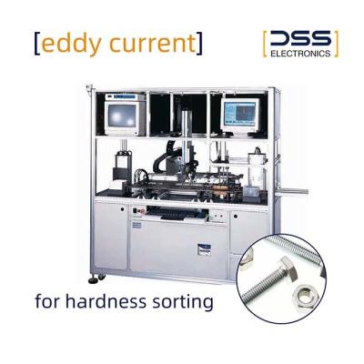 China Double Channel Eddy Current Sorter Steel Hardness Automatic Sorting Machine for sale
