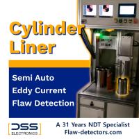 China Cylinder liner flaw detector semi-automatic eddy current testing NDT for sale