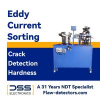 China Automatic Double Channel Eddy Current Flaw Detector For Short Metal Rod for sale