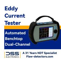 China Dual Sensor Input Dual Channel Eddy Current Flaw Detector for sale