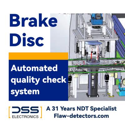 China Full Automatic Brake Disc Eddy Currents Flaw Detector Detects Inspection SWT-607 for sale