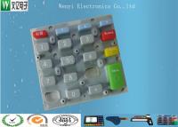 China Silkscreen Print Silicone Rubber Keypads for sale