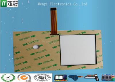 China Embossing Backlight Membrane Switch 0.18 Mm PET PC Overlay Female for sale