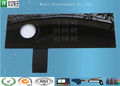 China Waterproof Circuit Capacitive Membrane Switch / PCB Membrane Switch Keypad for sale