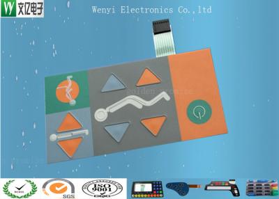 China Tri Angle Polydome Switch Embossing Membrane Switch Autotype F150 Sports Type for sale