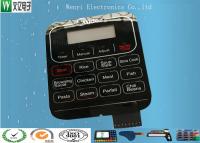China Mirror Effect Backlit Membrane Touch Switch Fast Response Capability Customized for sale