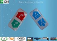 China Self Stick Epoxy Membrane Switch Overlay , High Gloss Conductive Overlay For Logo for sale